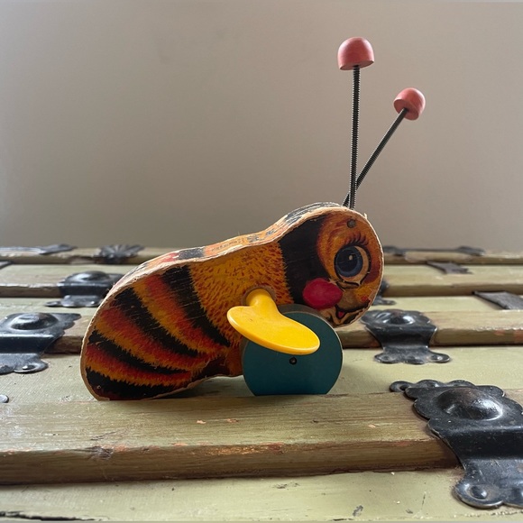 Fisher-Price | Toys | Vintage Fisher Price Busy Bee Pull Toy | Poshmark